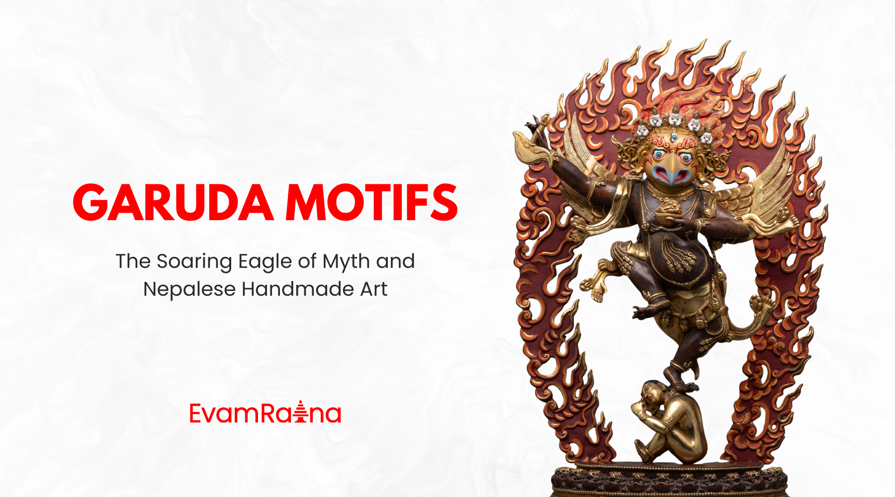 Garuda Motifs: The Soaring Eagle of Myth and Nepalese Handmade Art ...