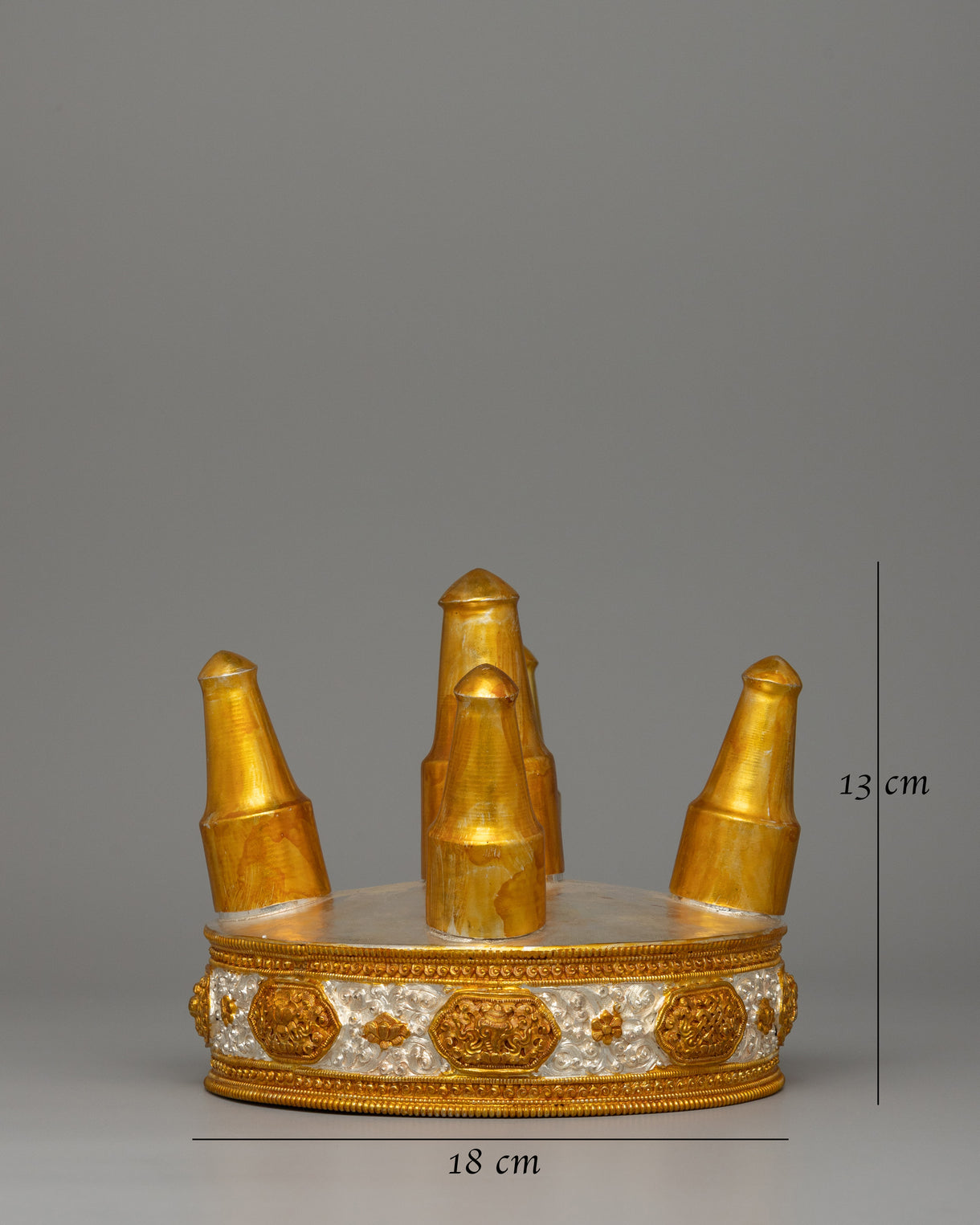 Torma Mandala Offering Set | Tibetan Copper Ritual Art – Evamratna