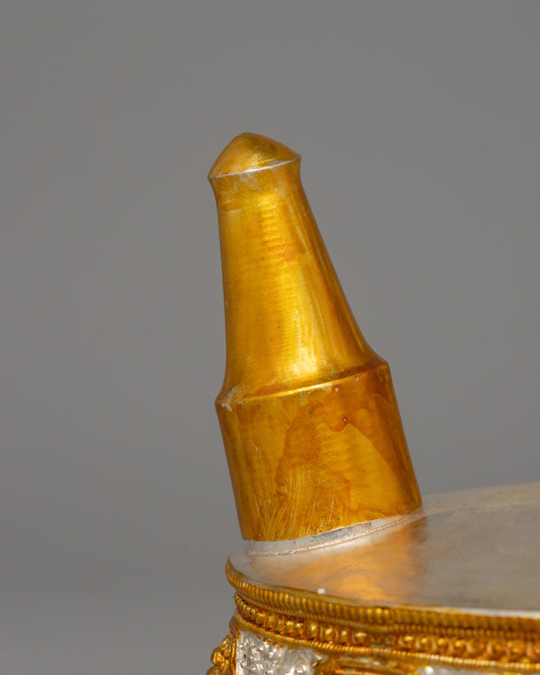 Torma Mandala Offering Set | Tibetan Copper Ritual Art – Evamratna