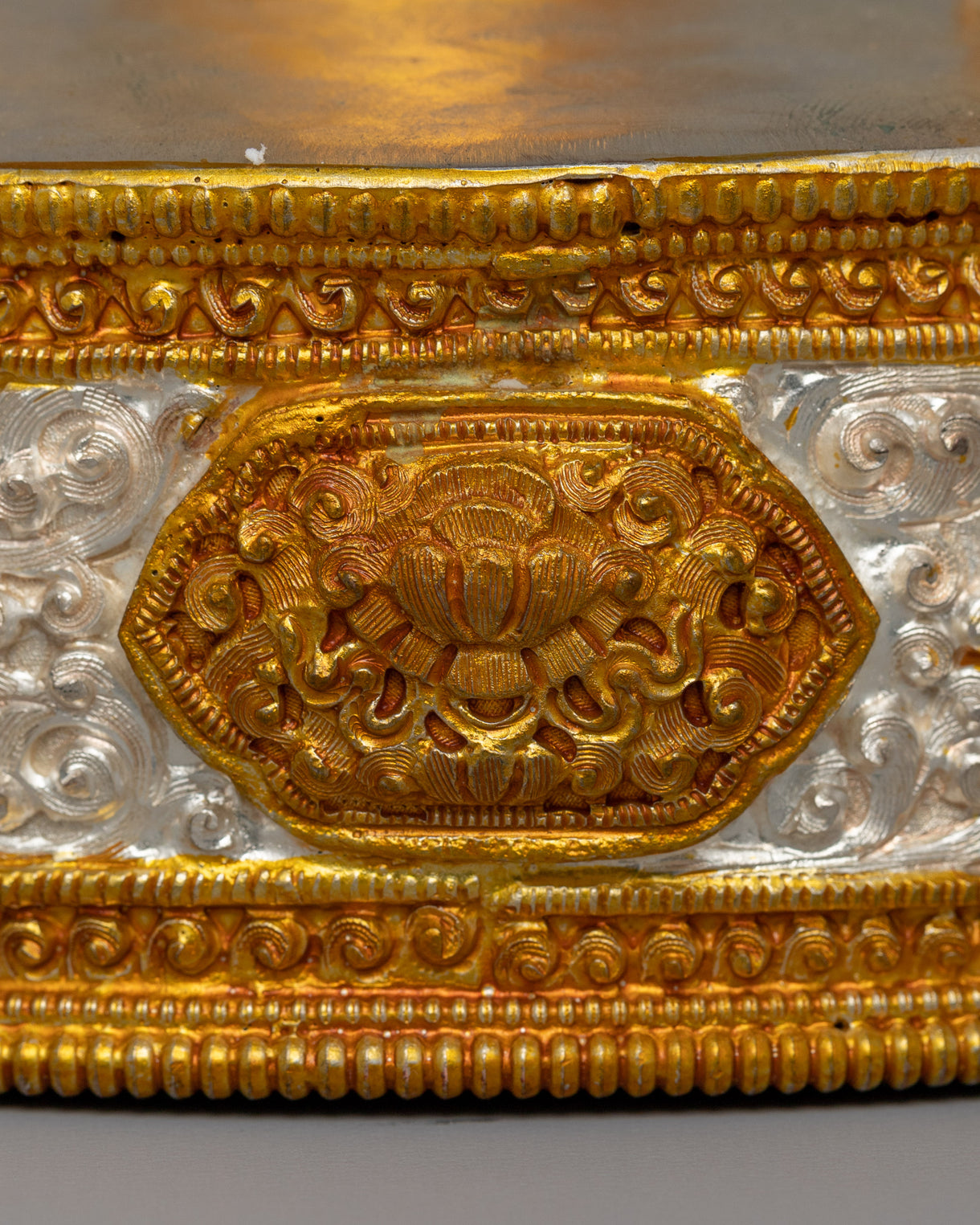 Torma Mandala Offering Set | Tibetan Copper Ritual Art – Evamratna