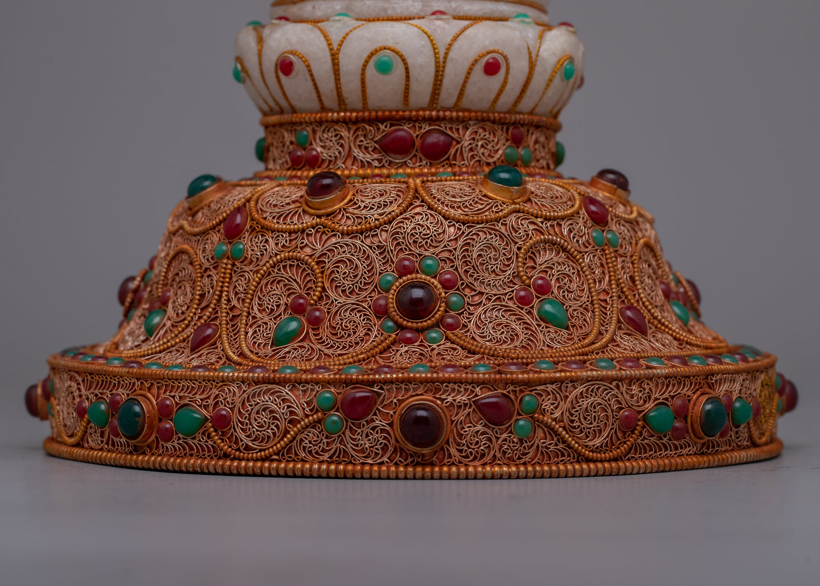 Crystal Buddhist Stupa | Buddhist Shrine for Meditation Space