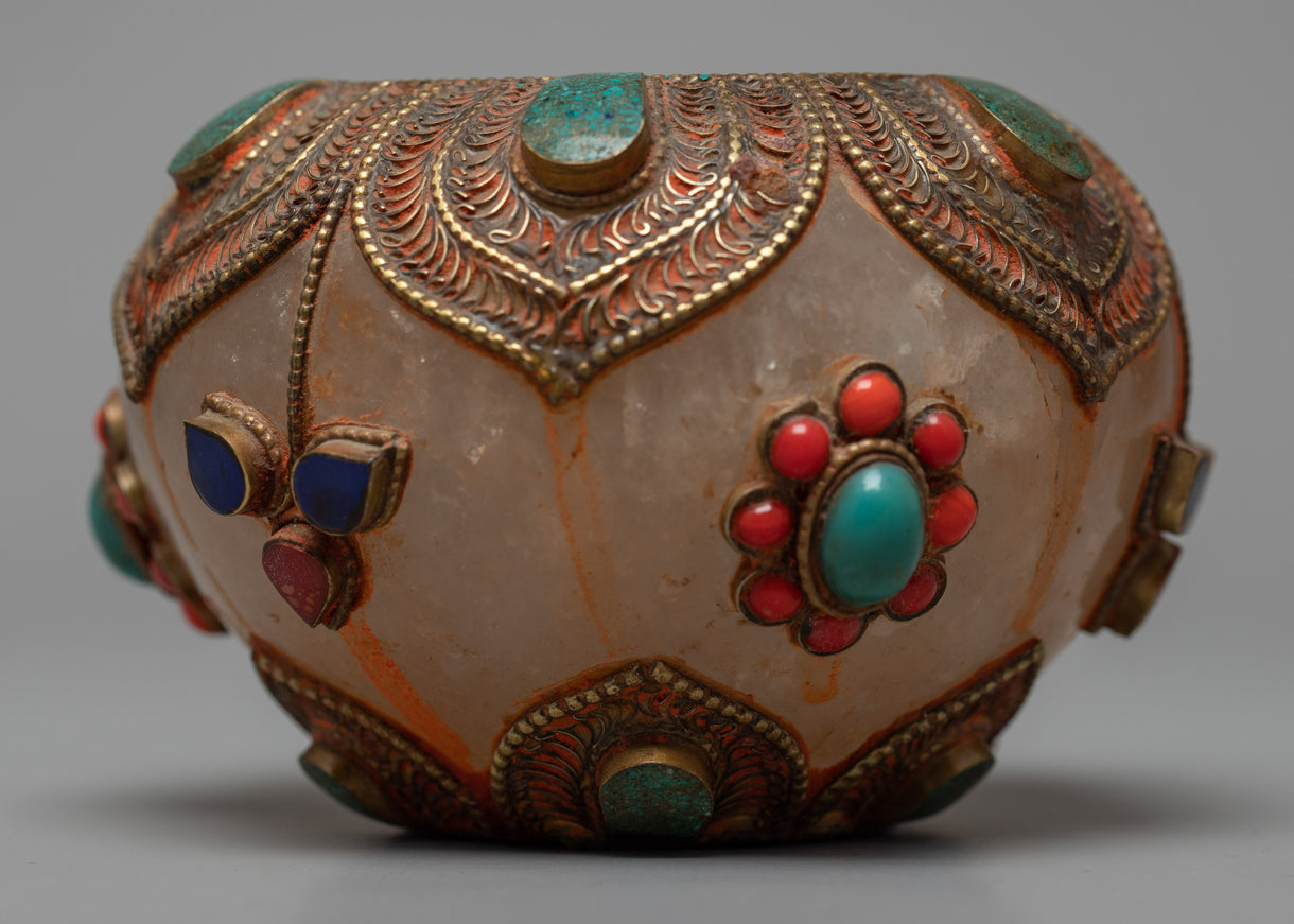 Religious Offering Bowl | Himalayan Treasure – Evamratna
