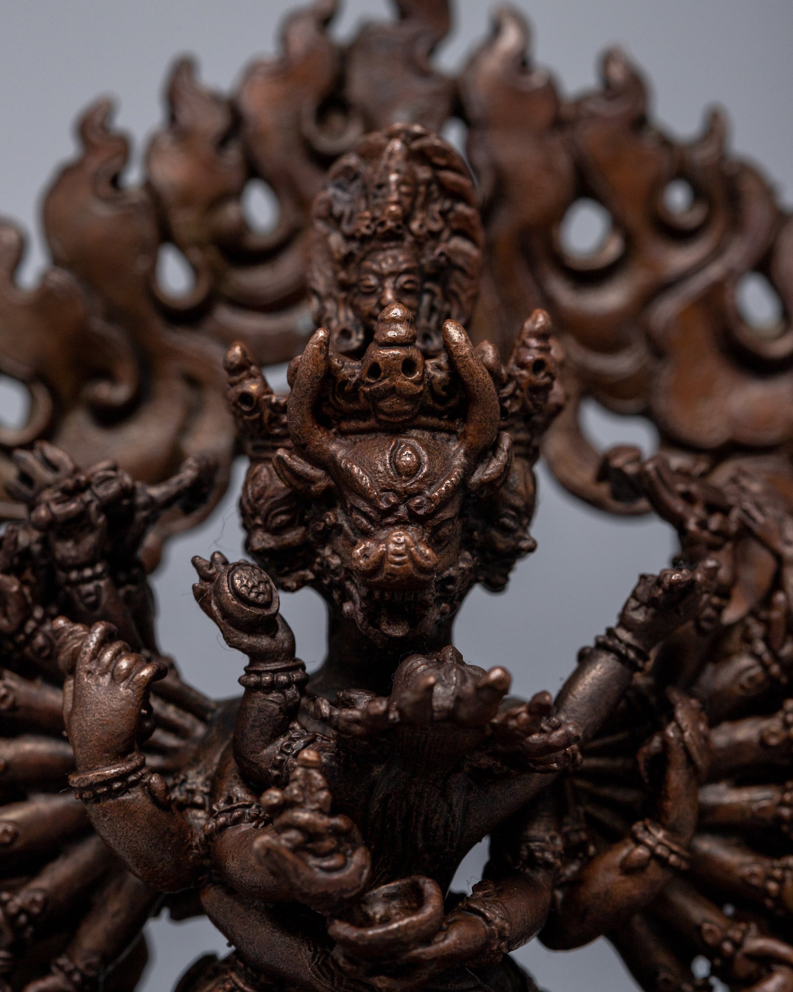 Buddhist Yamantaka Statue | Buddhist Deity Figurine For Ritual